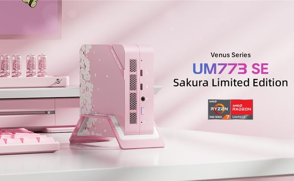 this sakura-themed mini PC might be one of the prettiest pre-builts I ...