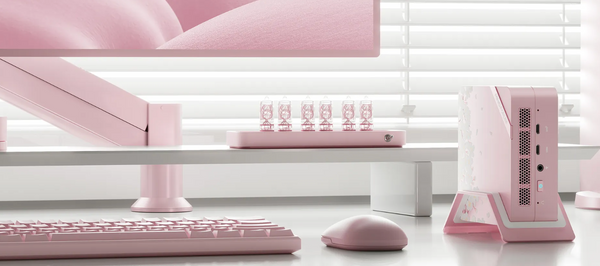 this sakura-themed mini PC might be one of the prettiest pre-builts I ...